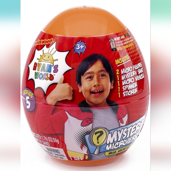 Ryan's World | Toys | Ryans World Mystery Microverse Mega Micro Egg ...